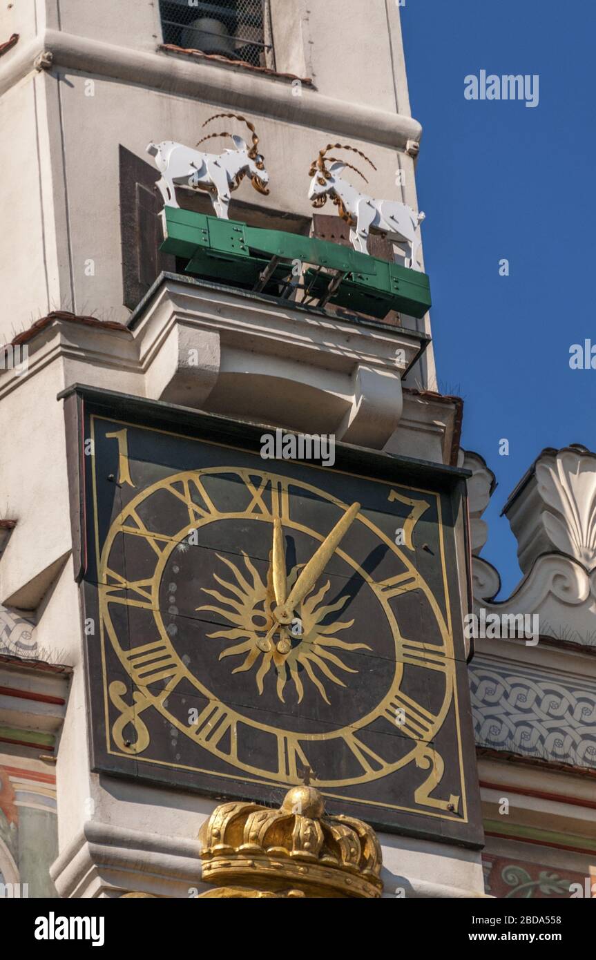 Poznan poland clock goats hi-res stock photography and images - Alamy