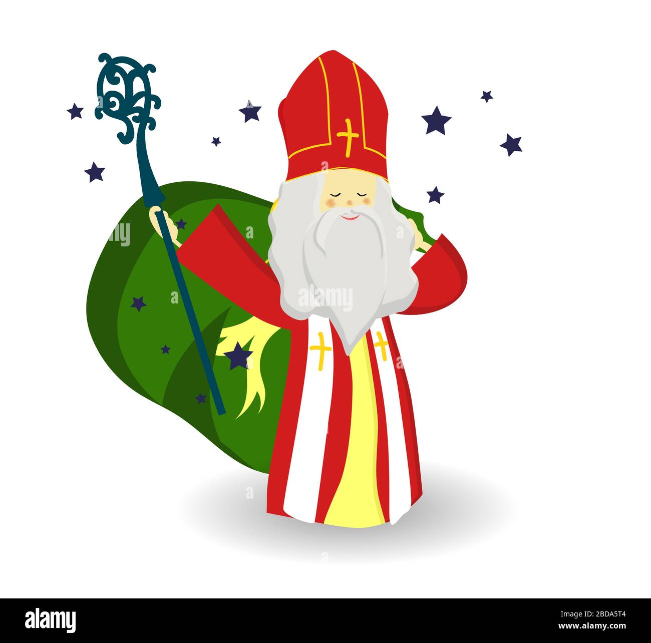 Saint nikolaas Stock Vector Images - Alamy