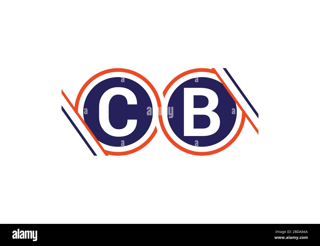 C B Initial Letter Logo design vector template, Graphic Alphabet Symbol ...