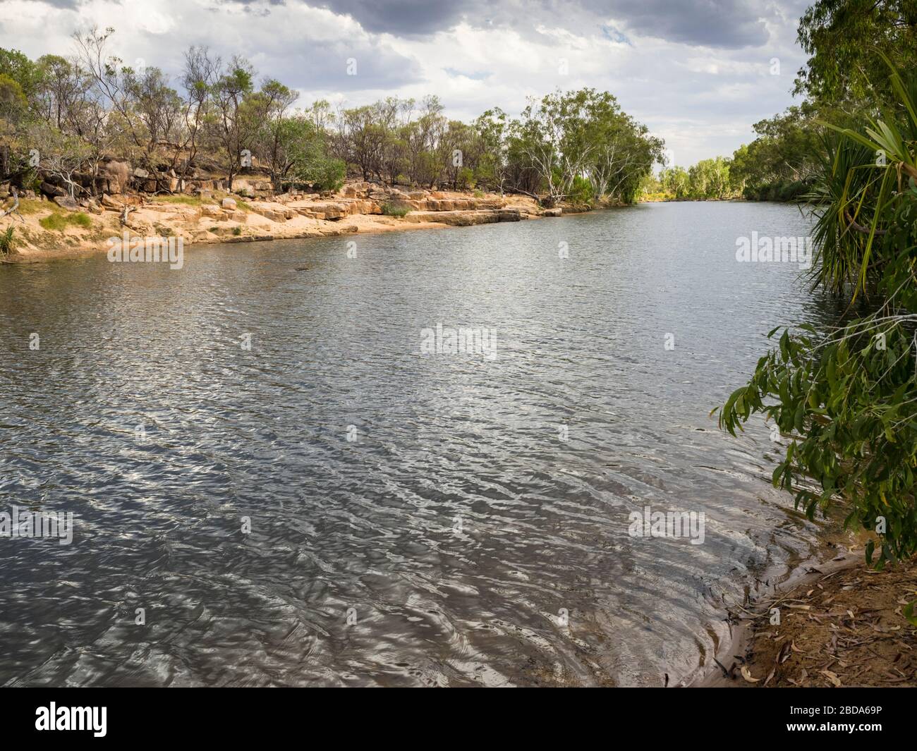 Hann River, Warla Gorge, Mt Elizabeth, The Kimberley Stock Photo - Alamy
