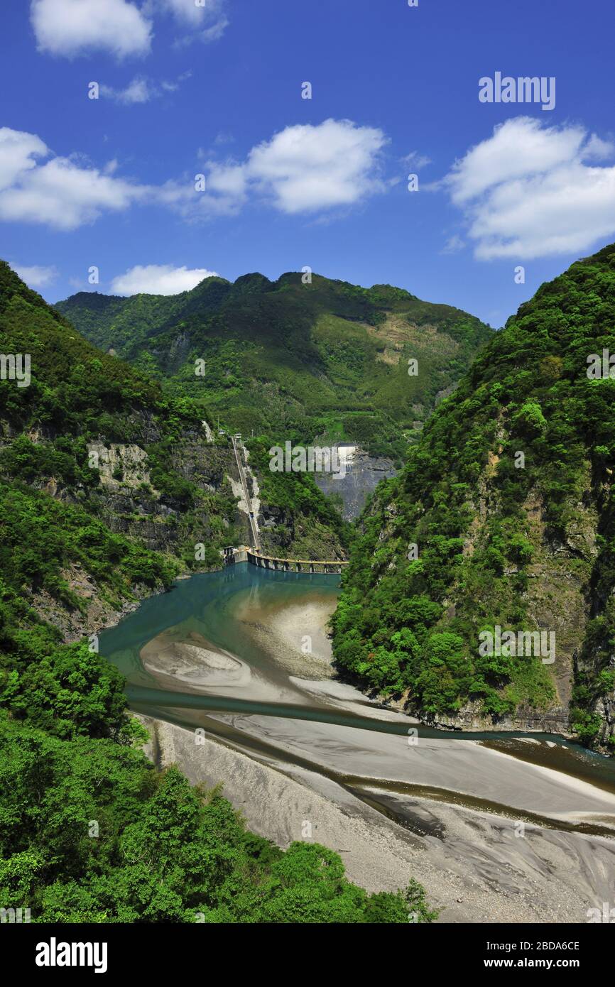 Ronghua Dam Taiwan Stock Photo - Alamy