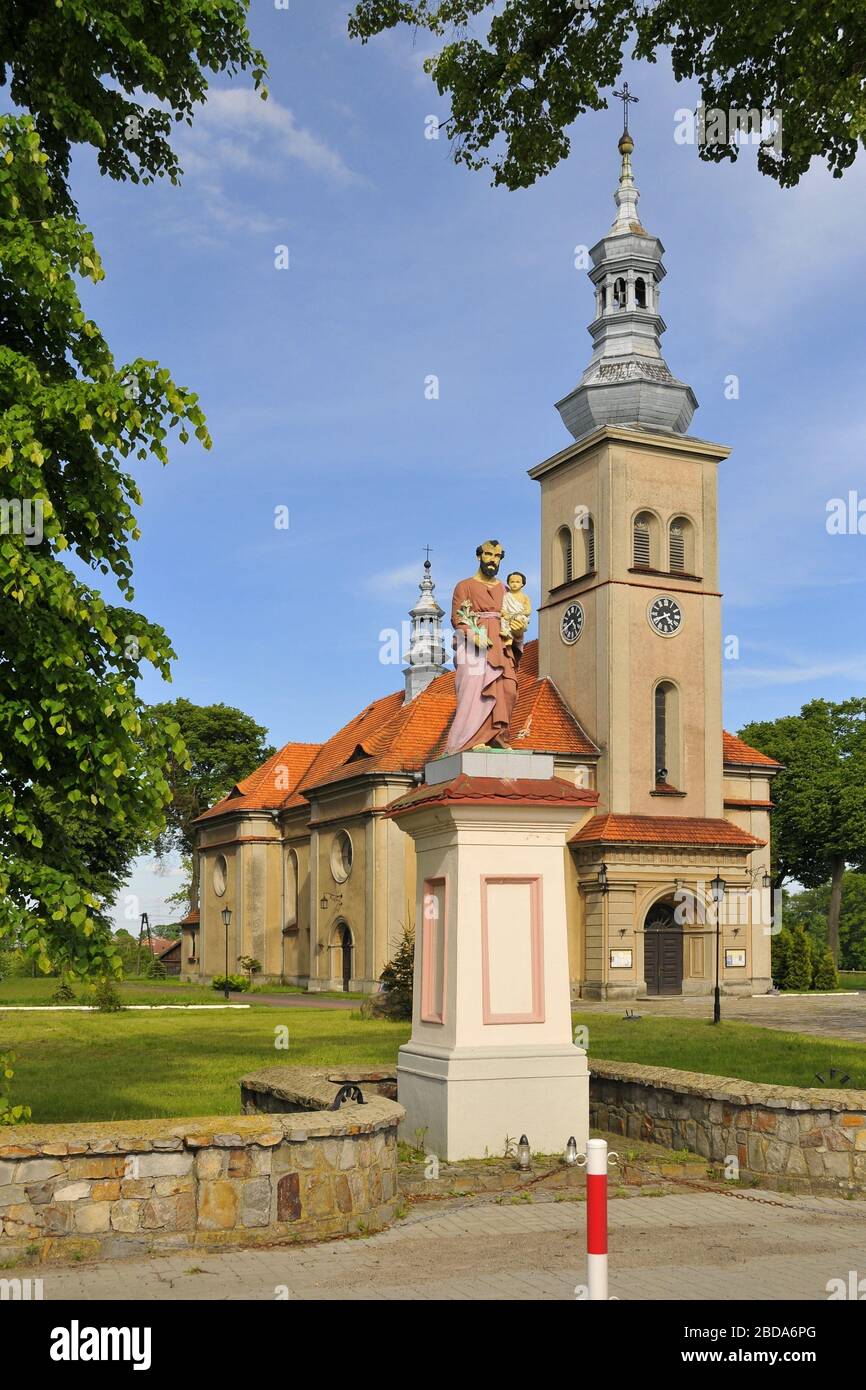 Church of Nativity of the Blessed Virgin Mary. Walkow, Greater Poland ...