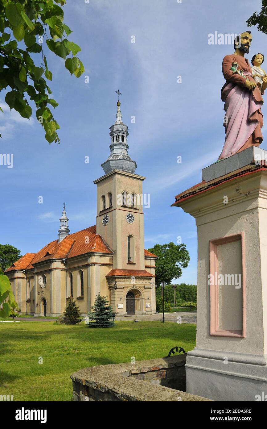 Church of Nativity of the Blessed Virgin Mary. Walkow, Greater Poland ...