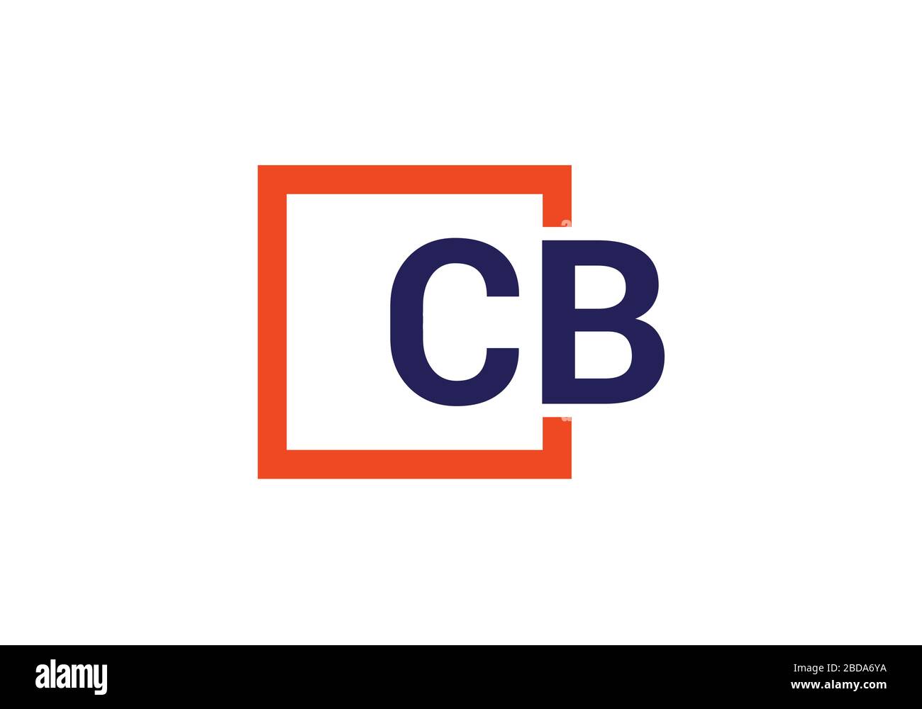 C B Initial Letter Logo design vector template, Graphic Alphabet Symbol ...