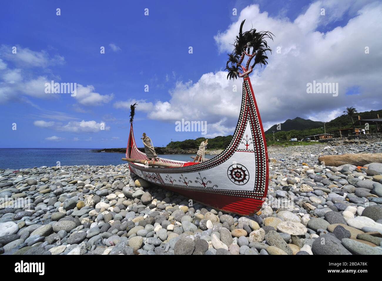 tatala canoe Taiwan Stock Photo - Alamy