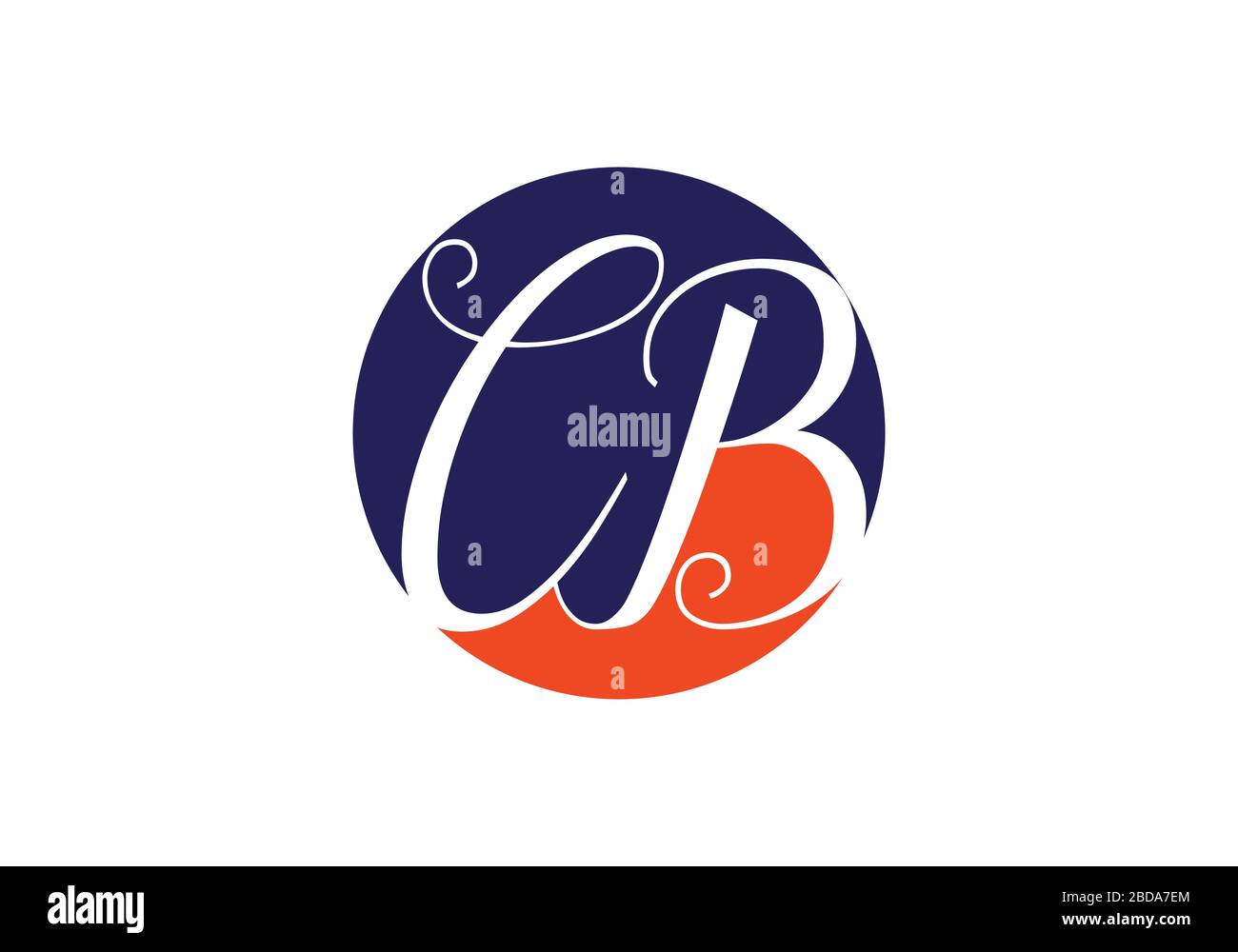 C B Initial Letter Logo design vector template, Graphic Alphabet Symbol ...
