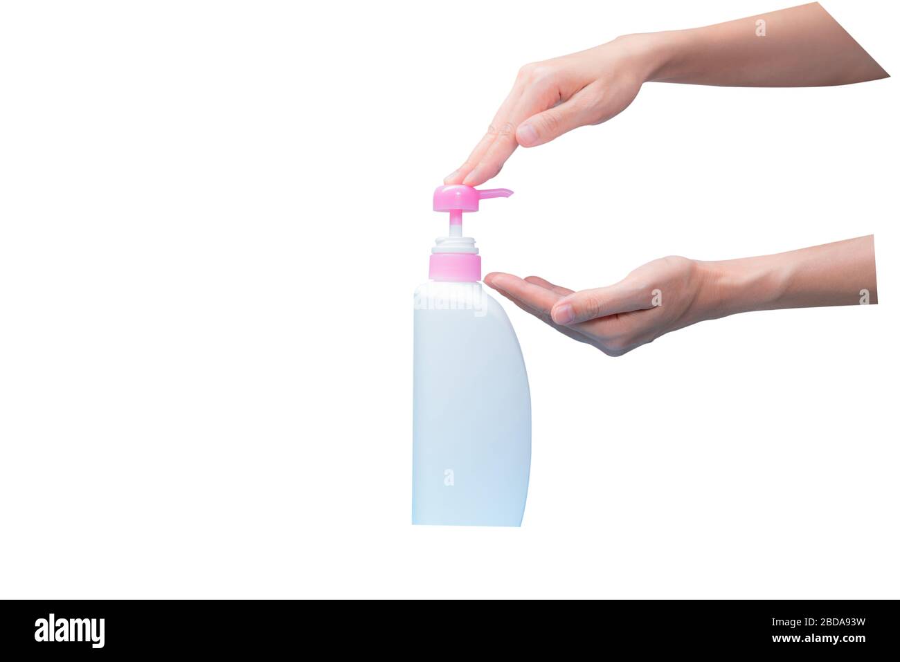 Woman shampoo Cut Out Stock Images & Pictures - Alamy