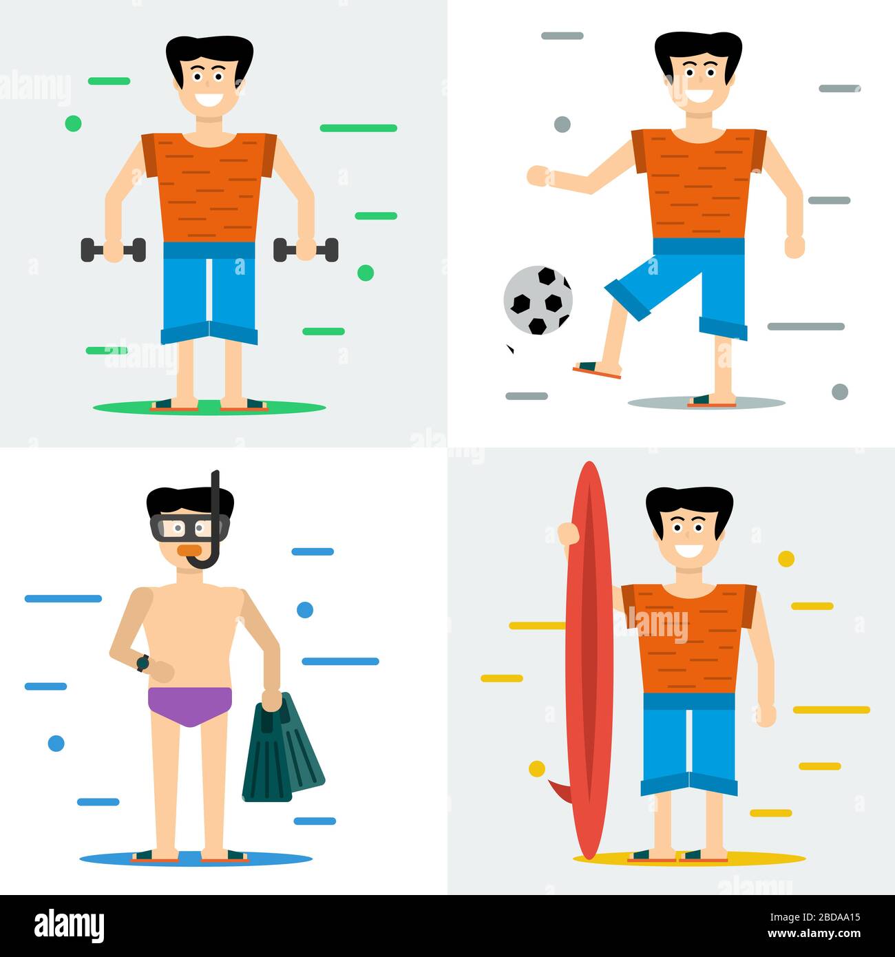 Of the beach boys Stock Vector Images - Alamy