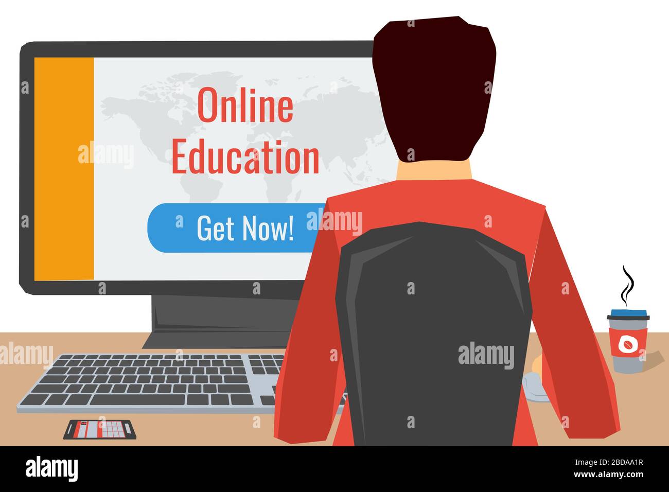 Coffee book table Stock Vector Images - Alamy