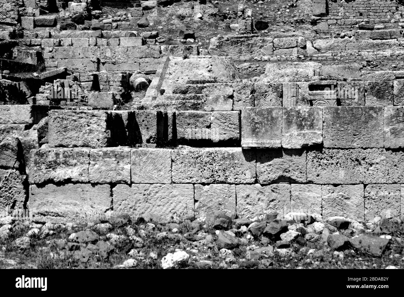 Ancient architecture. Sardinia, Italy. Elements of architecture of ...