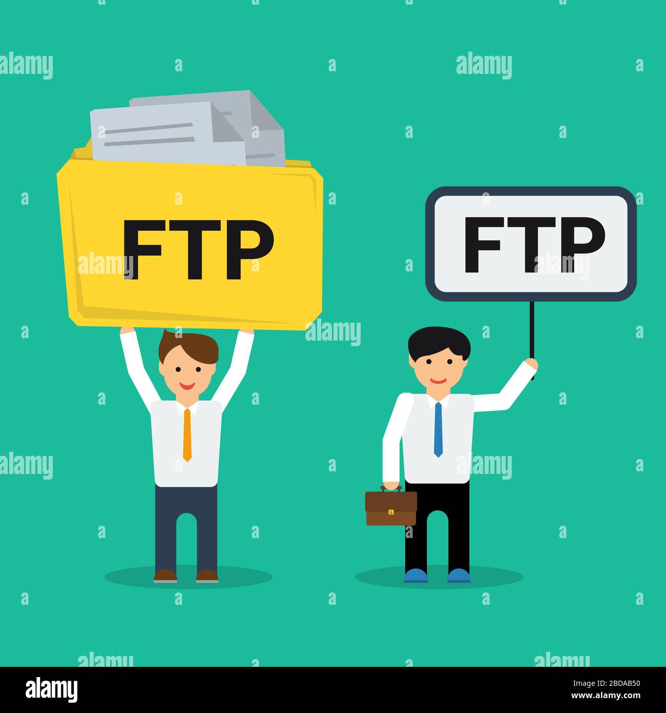Ftp client Stock Vector Images - Alamy
