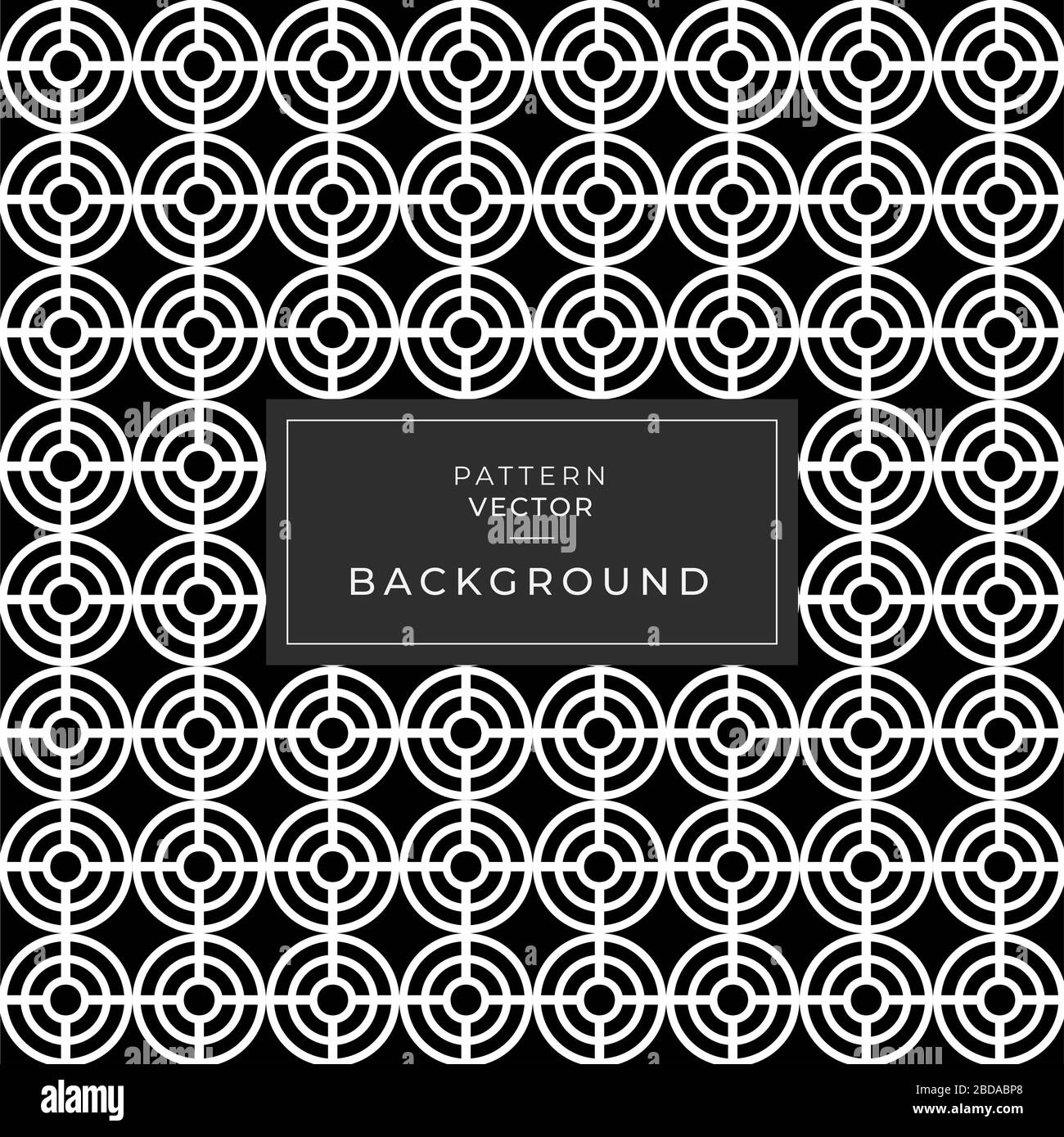 Circle vector backdrop Black and White Stock Photos & Images - Alamy