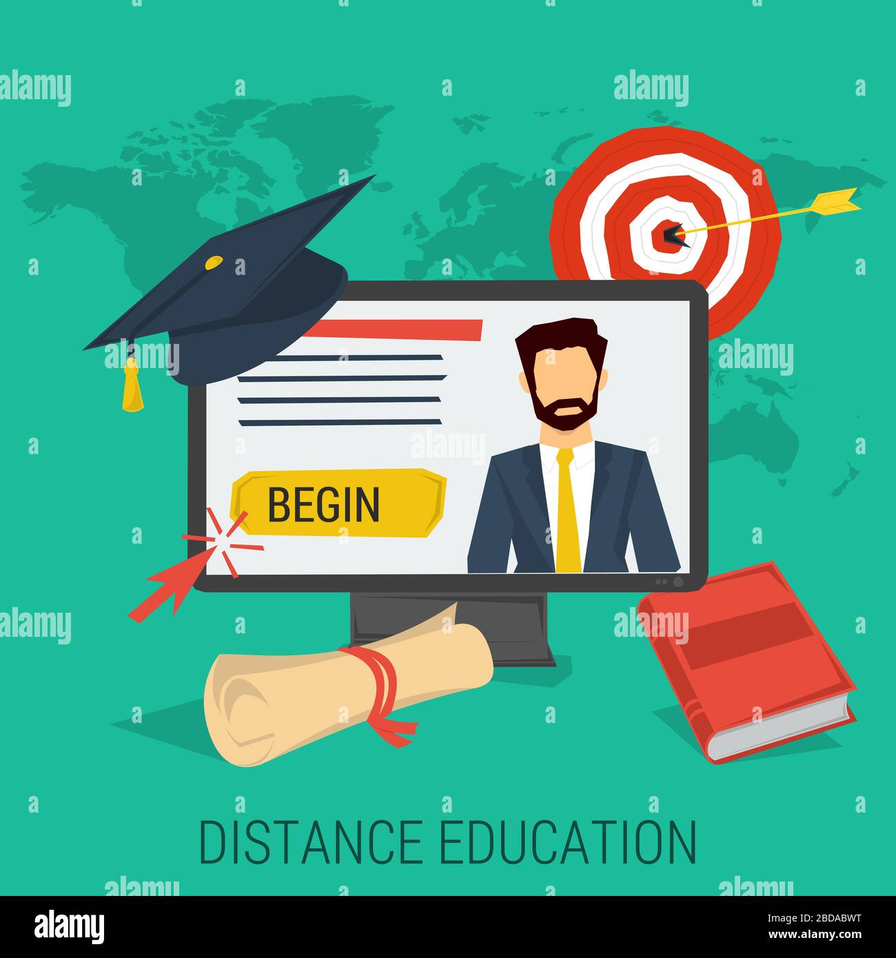 Digital education concept hi-res stock photography and images - Alamy