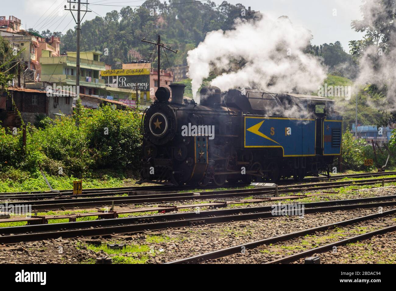 The 'X' Class steam rack locomotives, manufactured by the Swiss ...