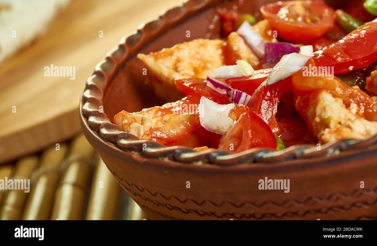 Guvech chicken - traditional Turkish,Bulgarian, Bosnian stew Stock ...