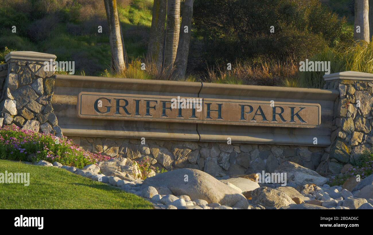 Griffith Park in Los Angeles Stock Photo - Alamy