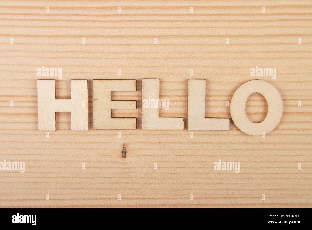 Term from wooden letters on pale wood Stock Photo - Alamy