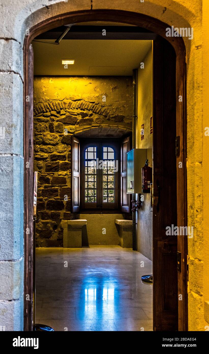 Castelldefels castle in Barcelona, Catalonia, Spain Stock Photo - Alamy