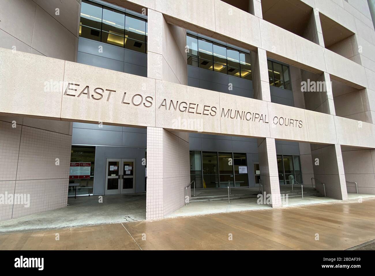 CALIFORNIA, USA. 07th Apr, 2020. General overall view of the closed Los ...