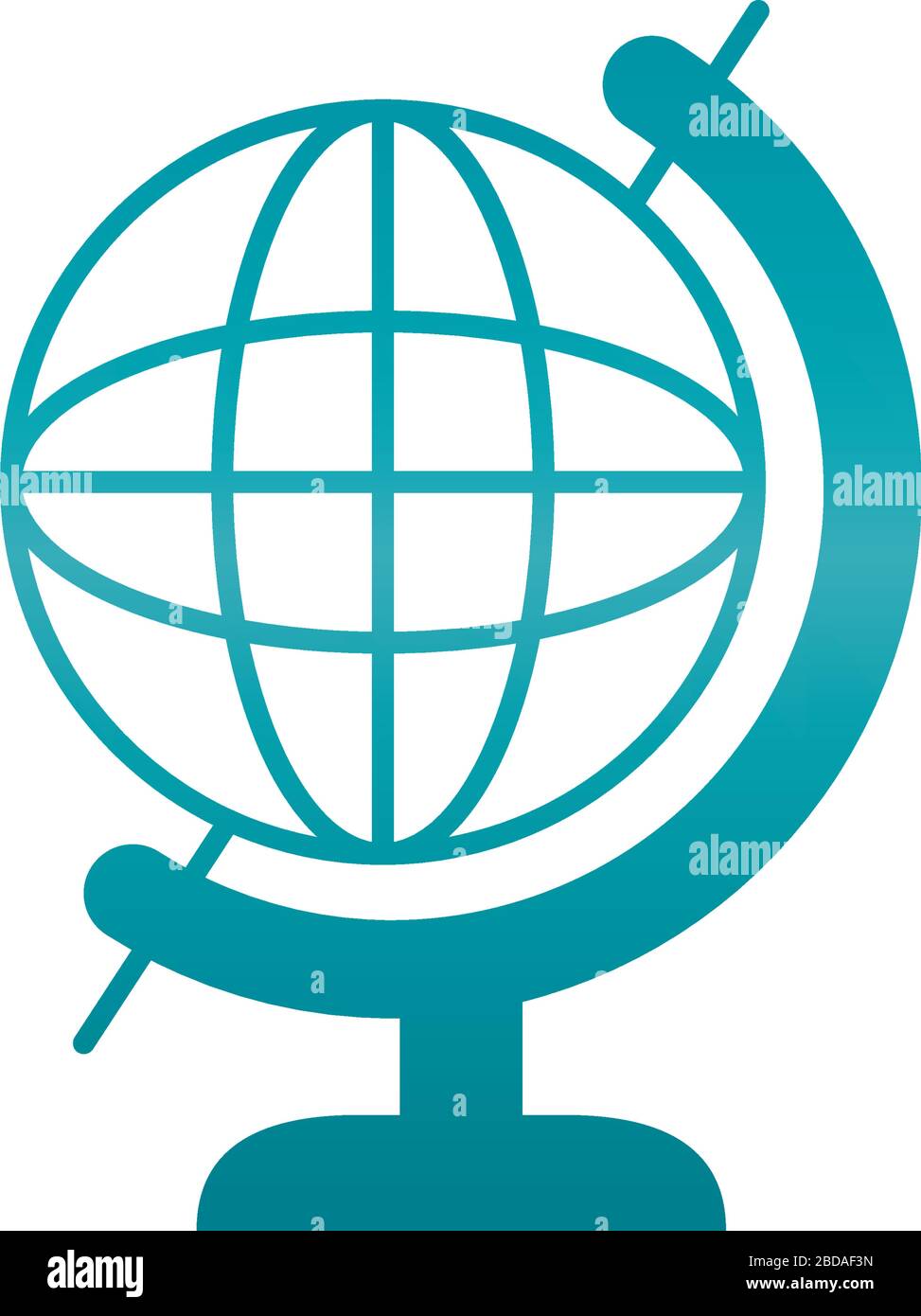 geography tool icon over white background, gradient style, vector ...