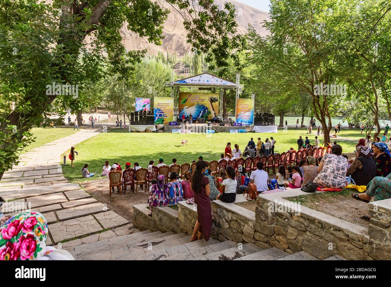 Images of at the Roof of the World Festival in Khorog, the capital of ...