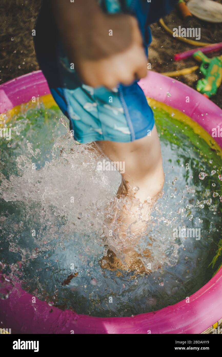 Paddling Pool Feet High Resolution Stock Photography and Images - Alamy