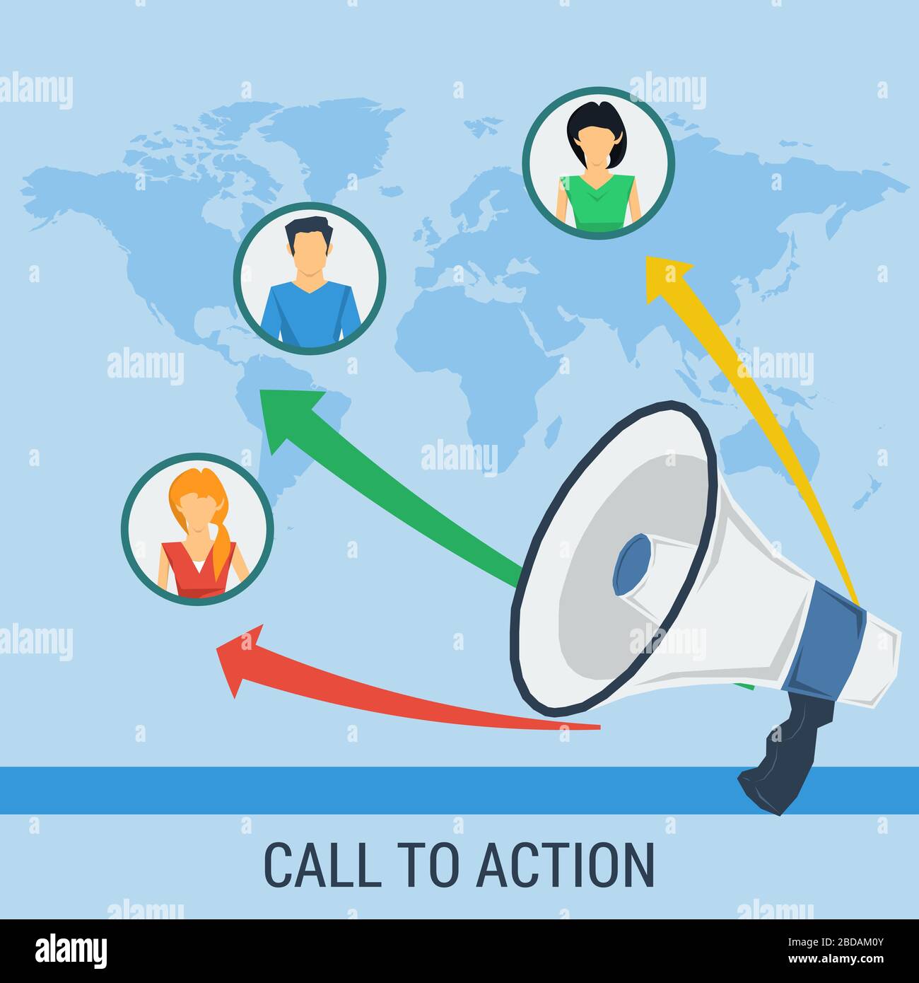 Banner call to action Stock Vector Image & Art - Alamy