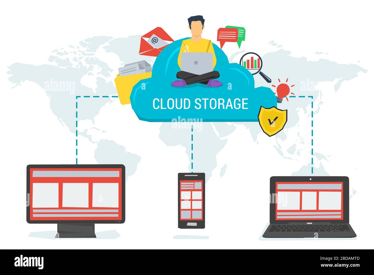 Work access Stock Vector Images - Alamy