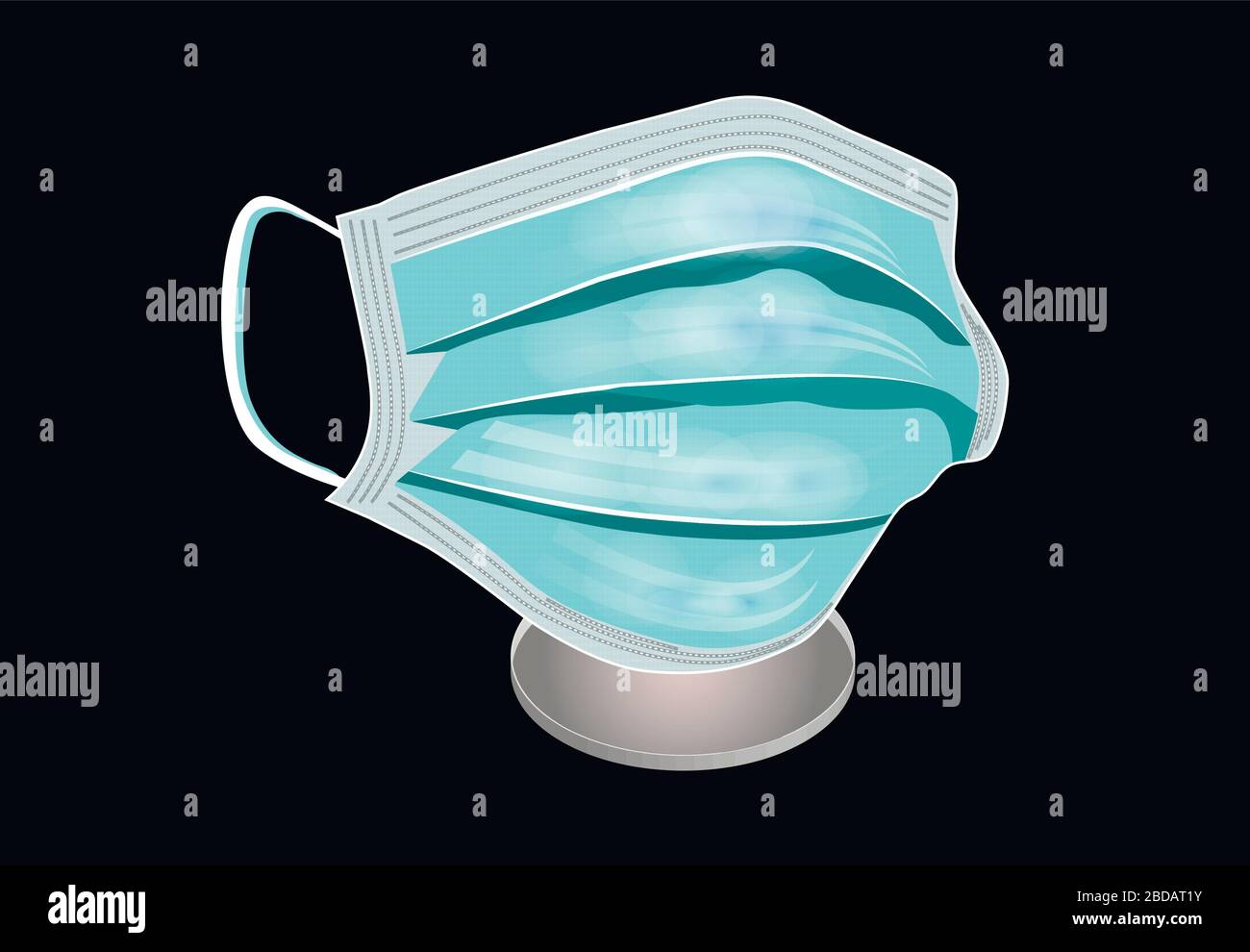 Surgical mask Stock Vector Images - Alamy