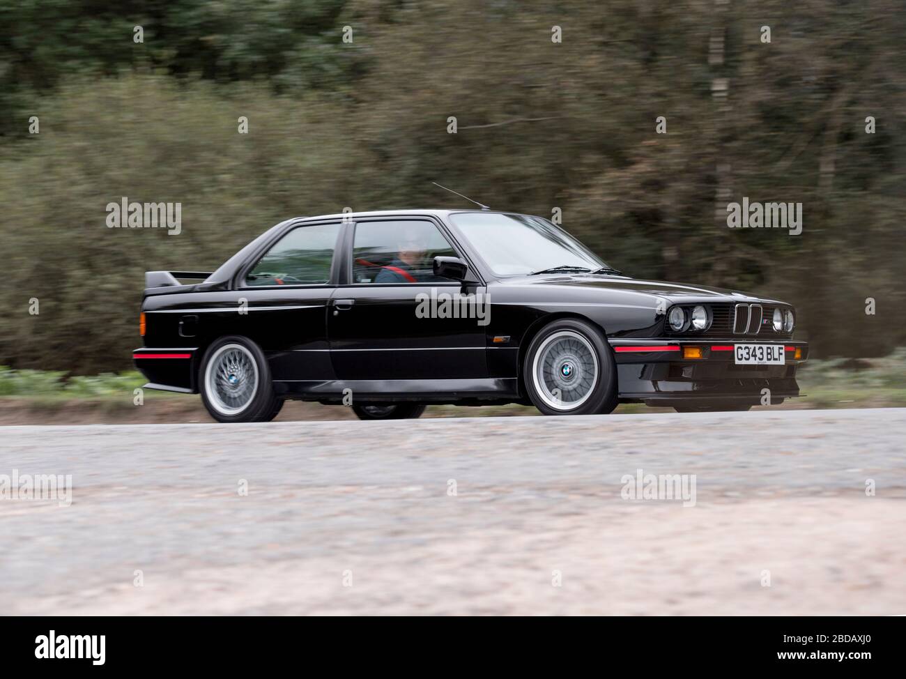 BMW E30 M3 classic super saloon from the 1980s Stock Photo - Alamy