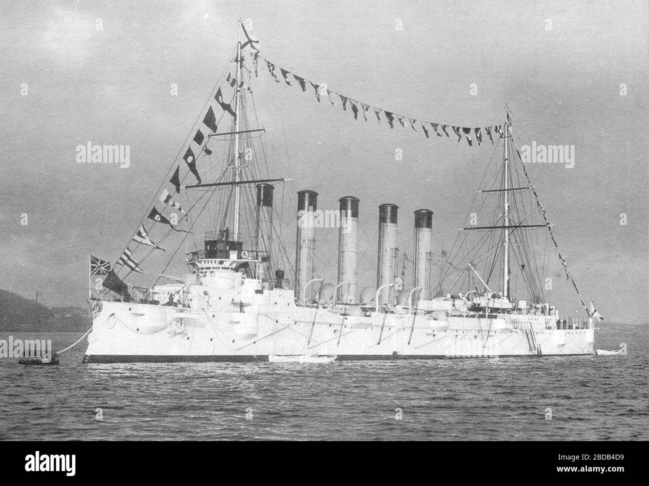 Russian protected cruiser askold hi-res stock photography and images ...