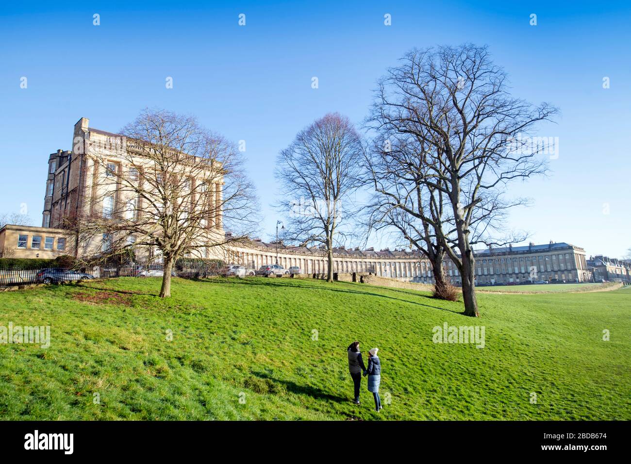 The Royal Crescent in Bath UK Stock Photo - Alamy