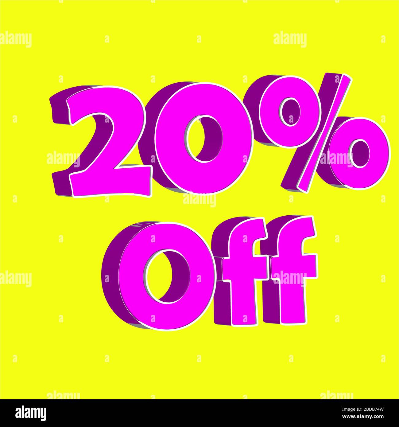 Percentage Off Signs