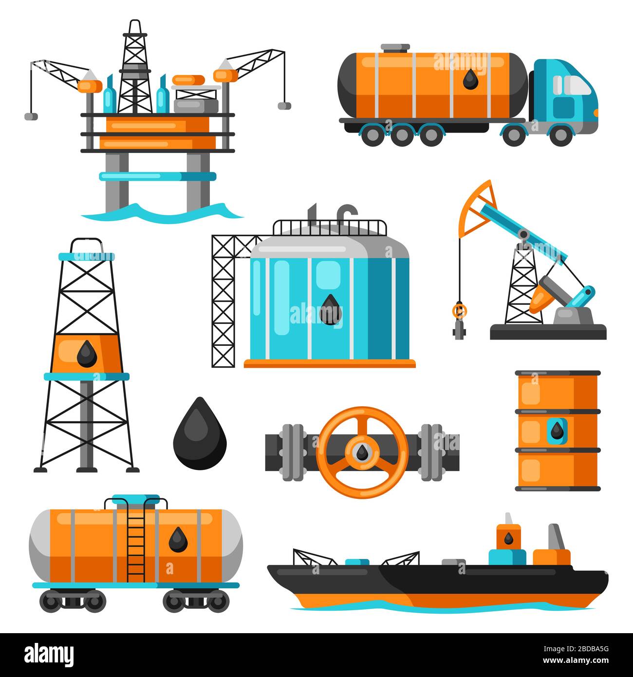 Car oil pump icon Cut Out Stock Images & Pictures - Alamy