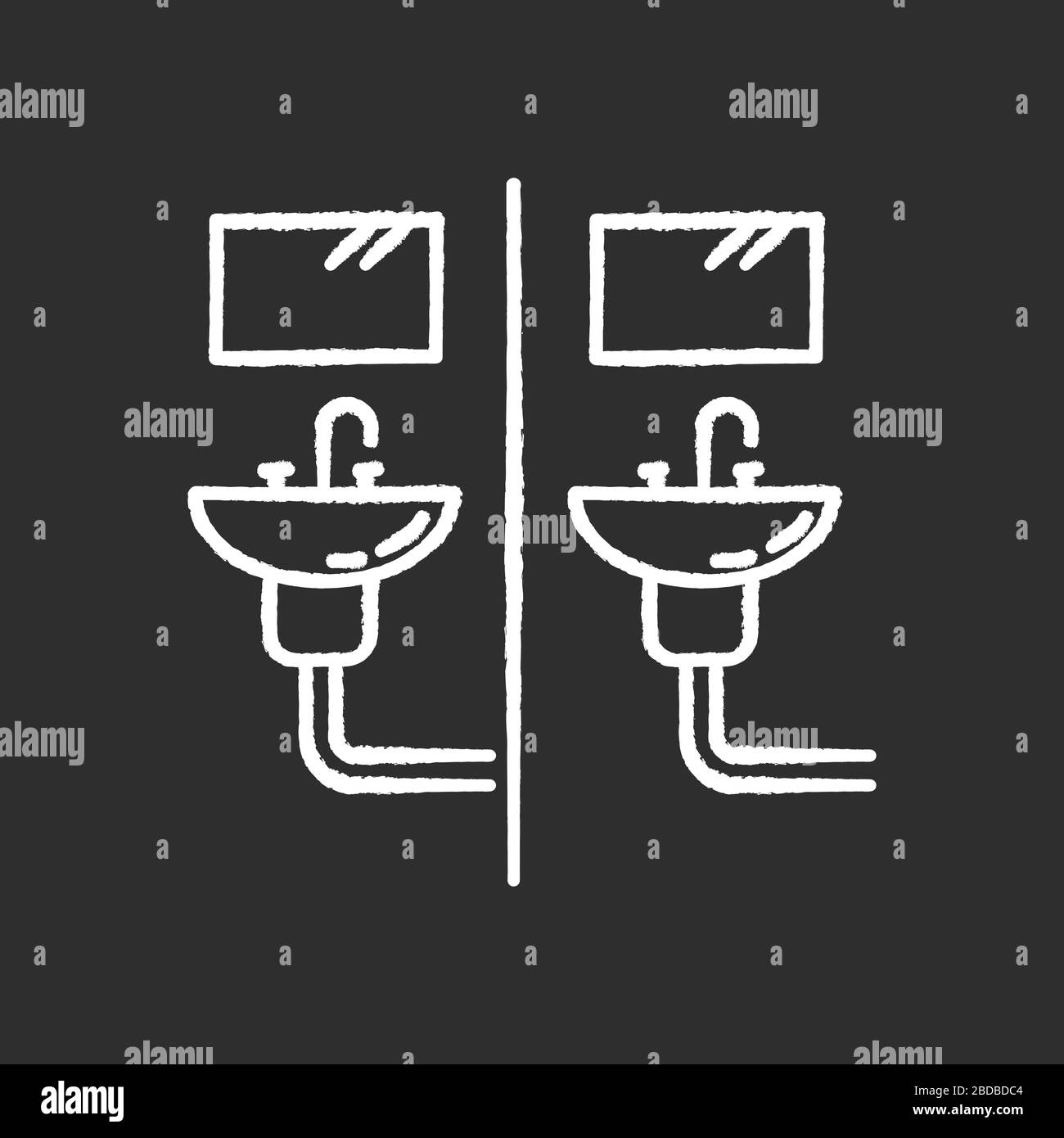 Communal shower Stock Vector Images - Alamy