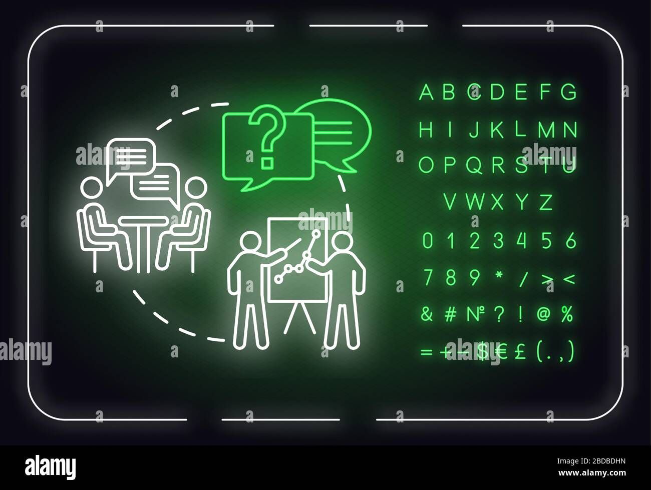 Give practical advice neon light concept icon. Best friend guide and ...