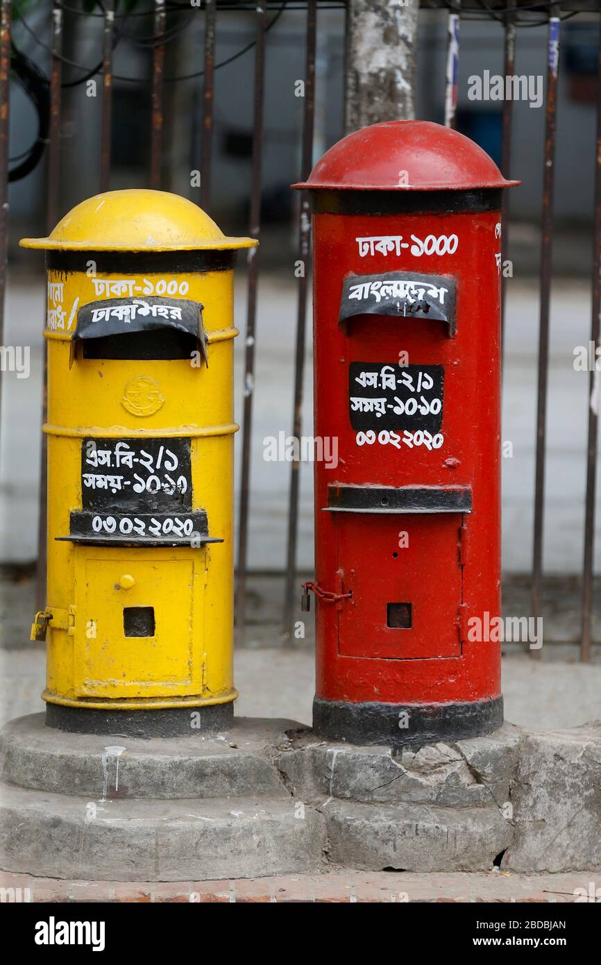 A post box (British English; also written postbox; also known as pillar ...