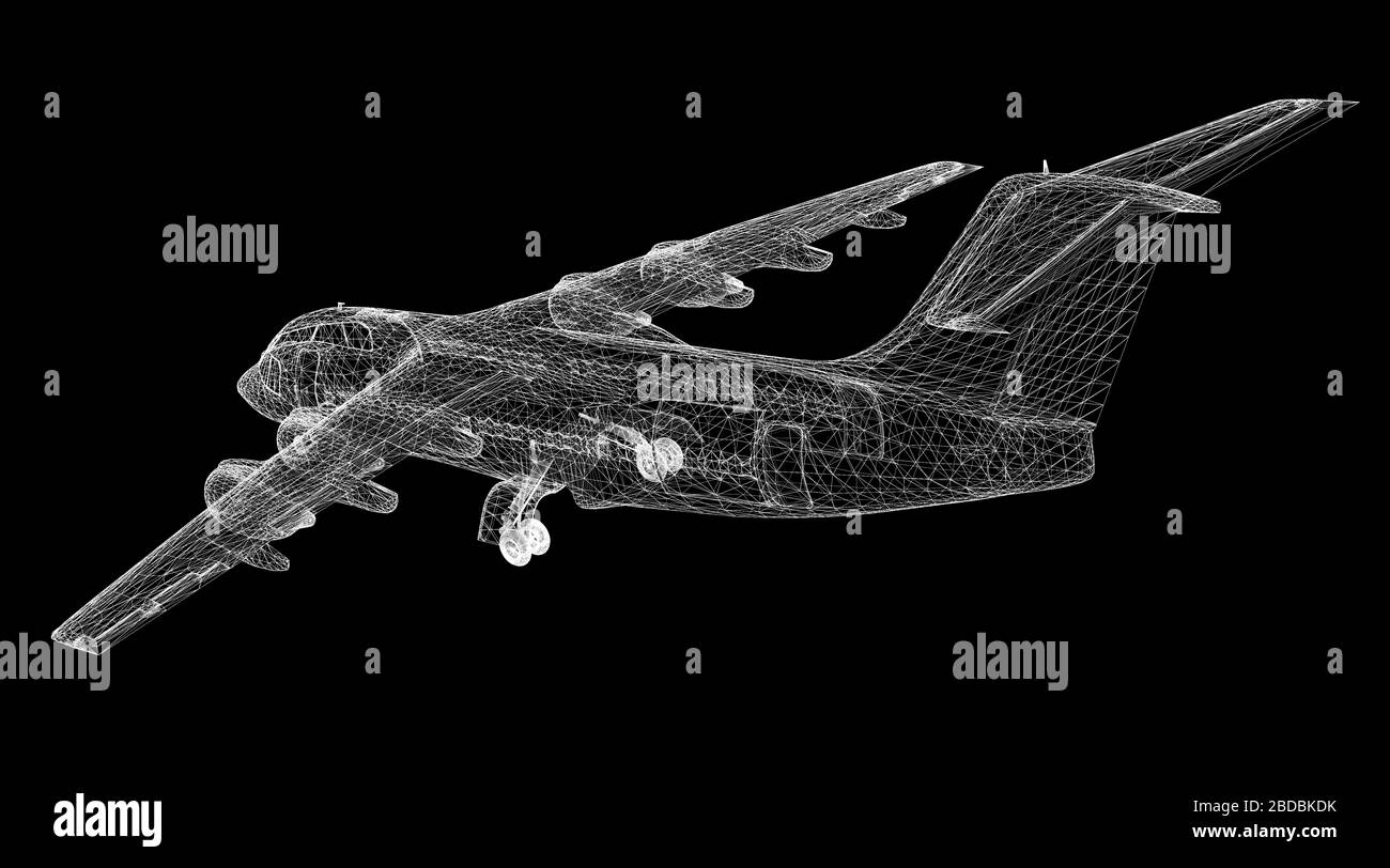 Commercial Airliner, Jet,body structure, wire model Stock Photo - Alamy
