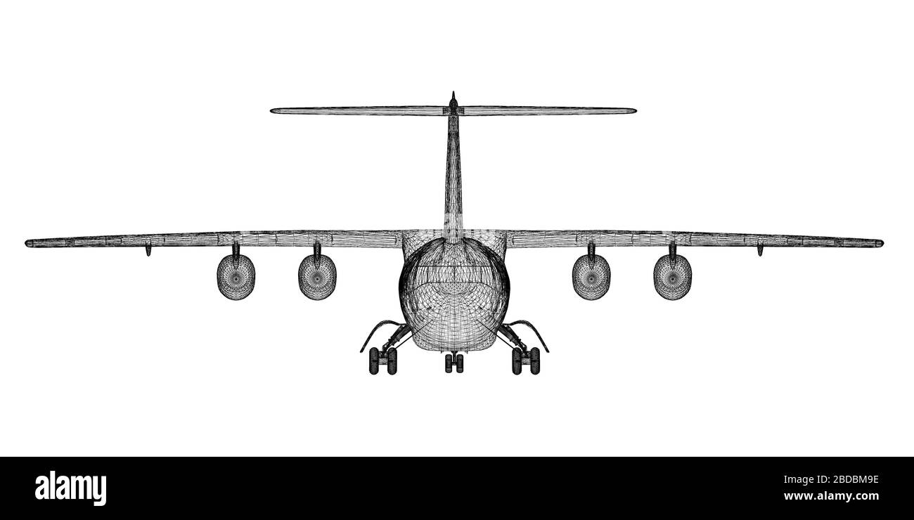 Airliner structure structure Black and White Stock Photos & Images - Alamy