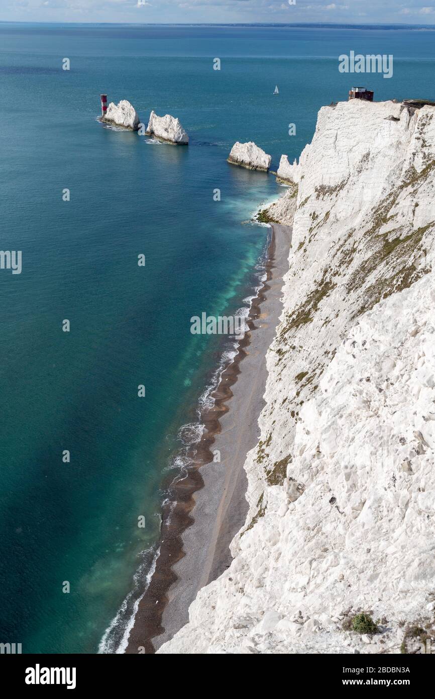 The needles isle of wight hi-res stock photography and images - Alamy