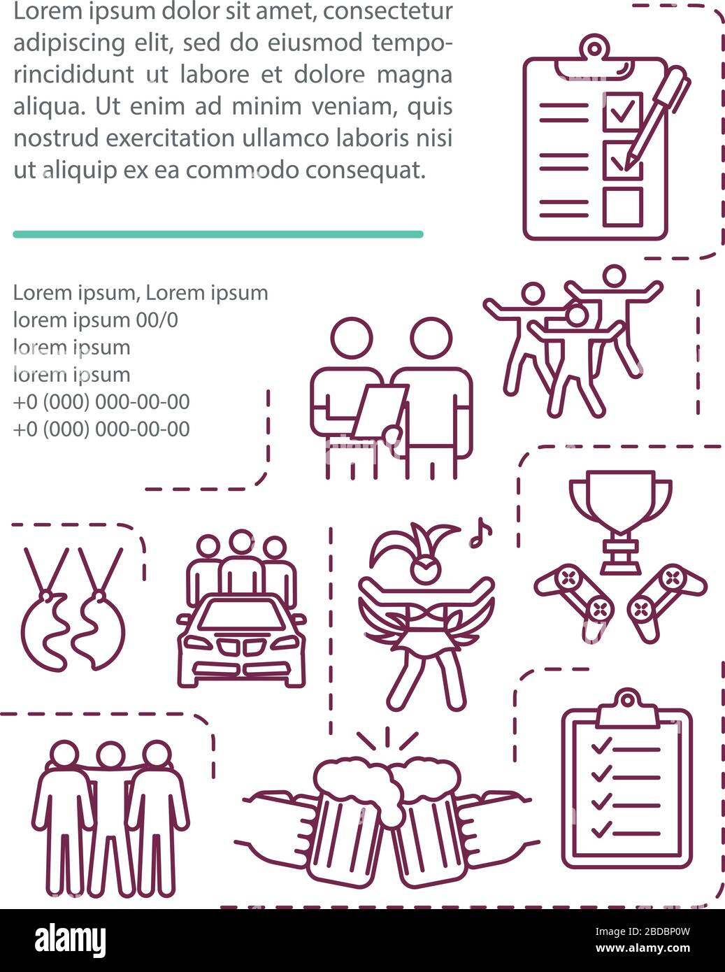 Friendship Day concept icon with text. Mates together. Social ...