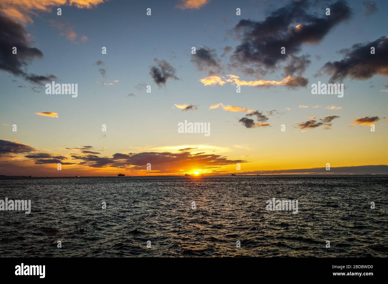 Sunset at trieste coast hi-res stock photography and images - Alamy