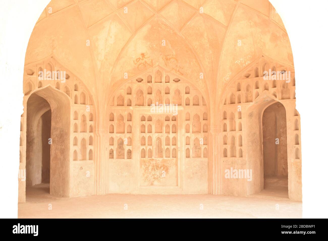 ancient historical Fort Ruined Walls Destructed Architecture Stock ...