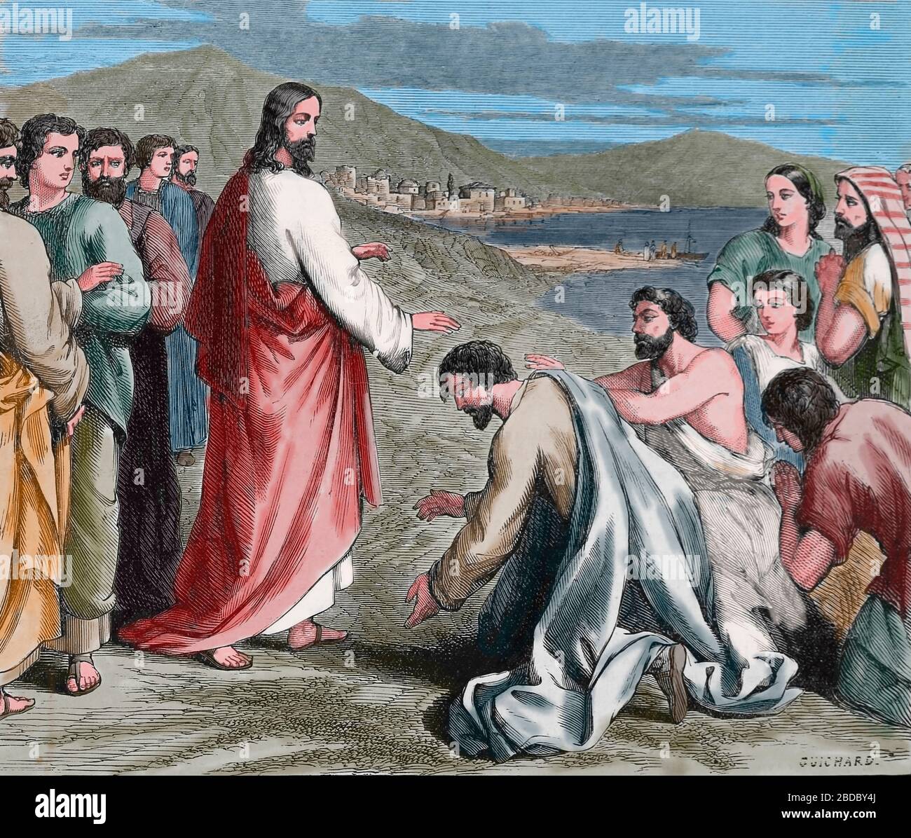 Jesus healing sick hi-res stock photography and images - Alamy