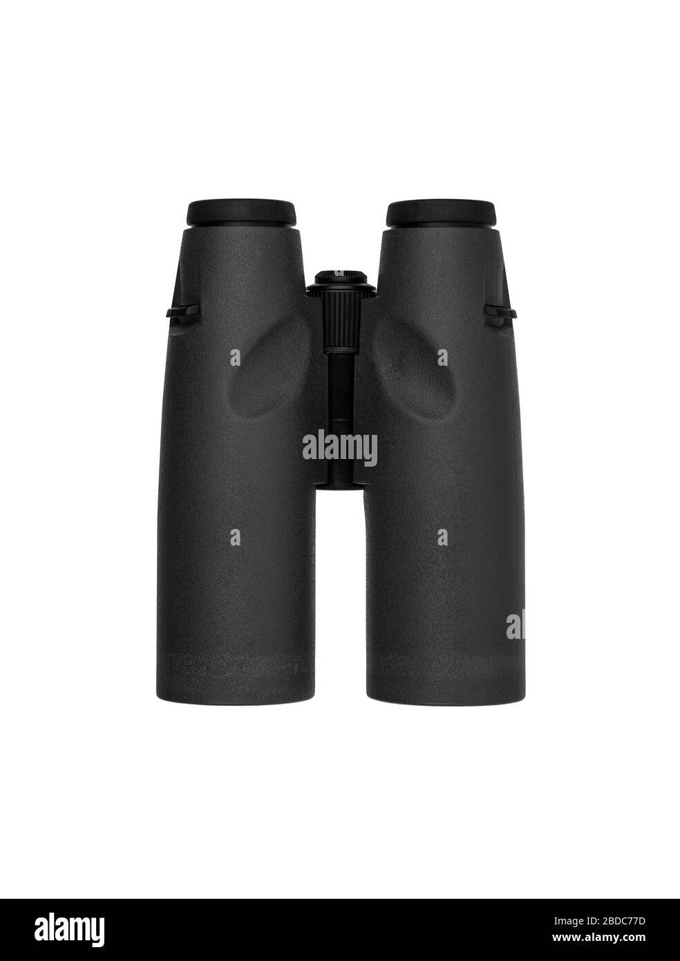 Modern binoculars isolate on white background. Surveillance device ...