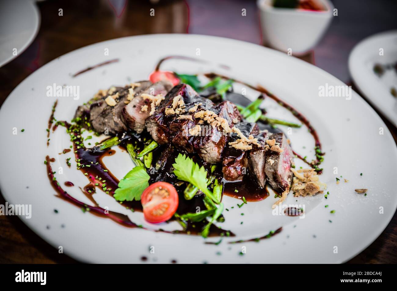 Bbq beef rib hi-res stock photography and images - Alamy