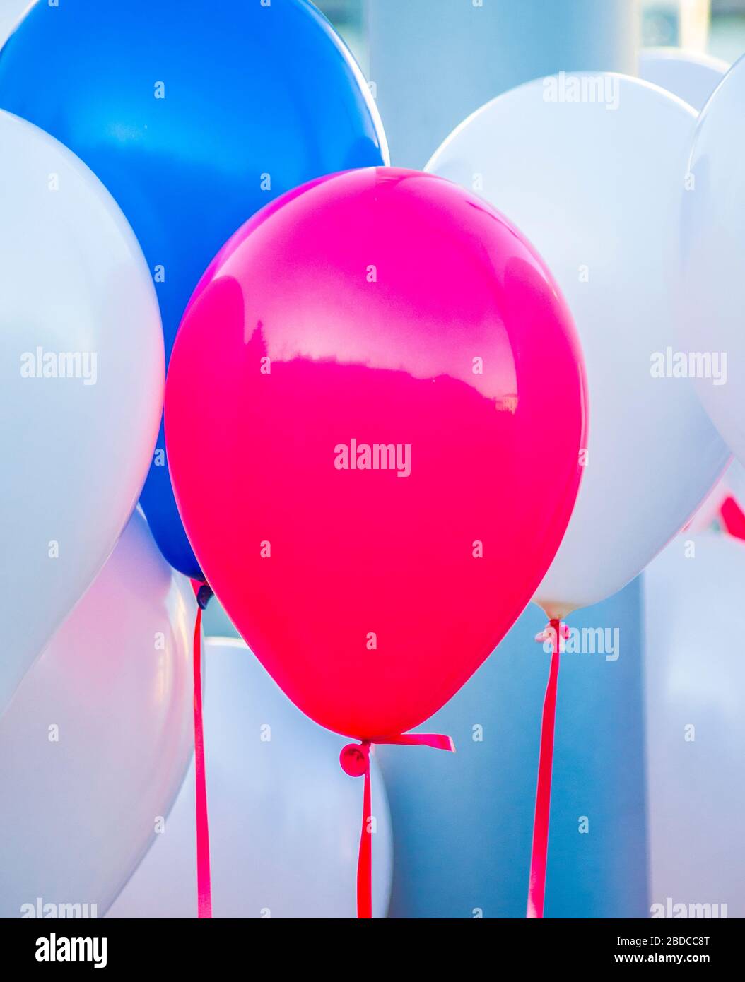 Balloons of all colors ready for the joy of children or to cheer up ...