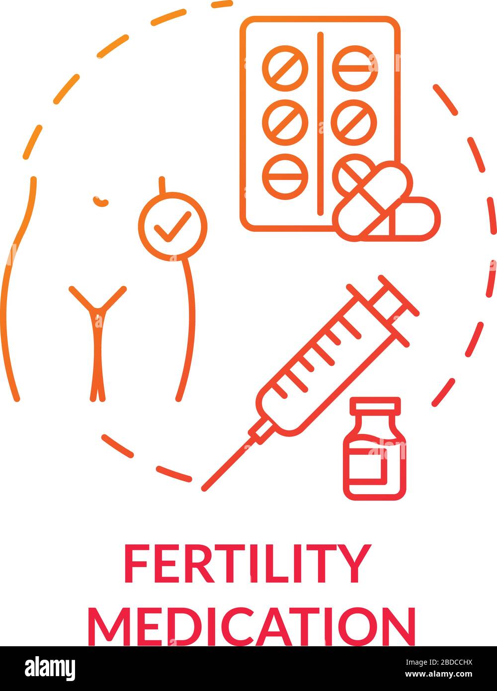 Fertility treatment hormone Stock Vector Images - Alamy