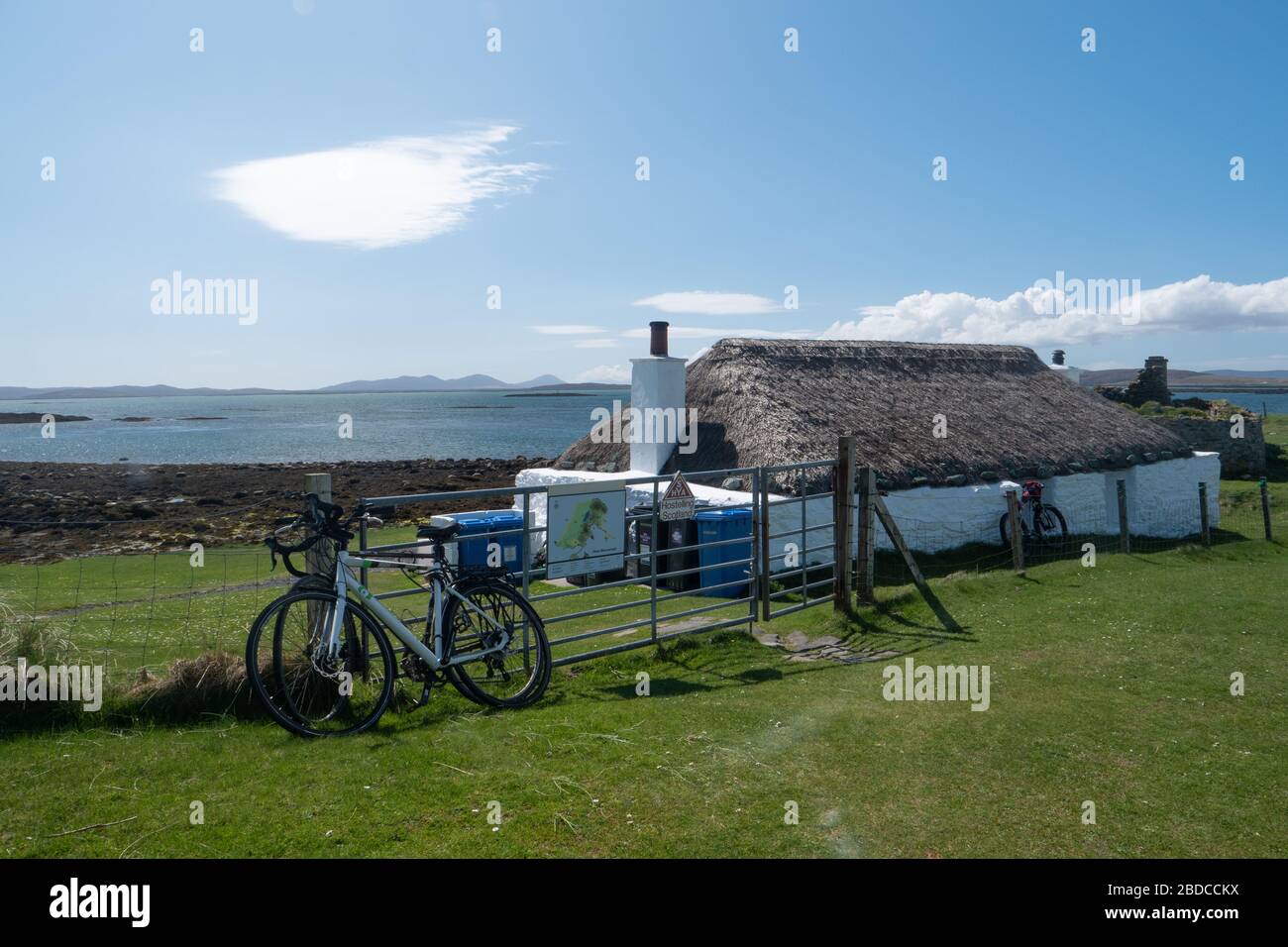 Gatliff Hebridean Trust Hostel on the island of Berneray. The Outer ...