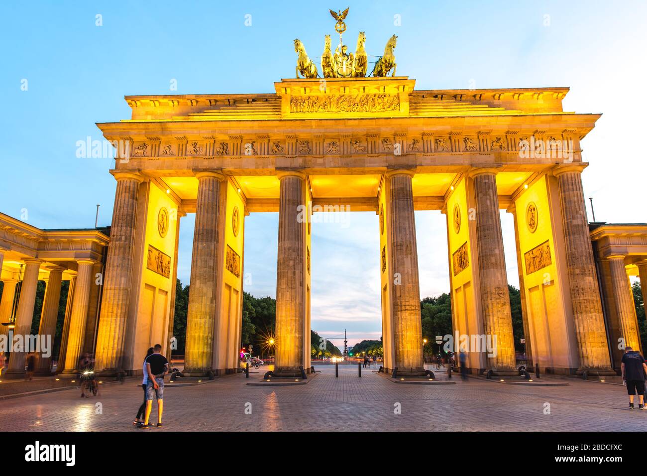Berliner gate hi-res stock photography and images - Alamy
